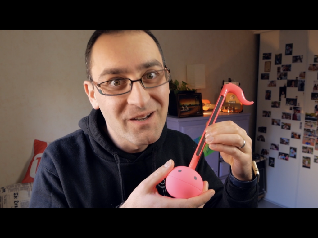 Du changement dans ma classe, l’Automatone ! Instrument tactile et fragile